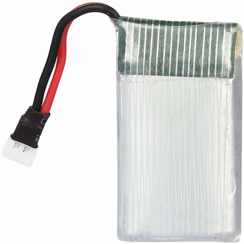 LiPo 1S 3.7V 600mAh 25C Rechargeable Lithium Polymer Battery for Drone ...